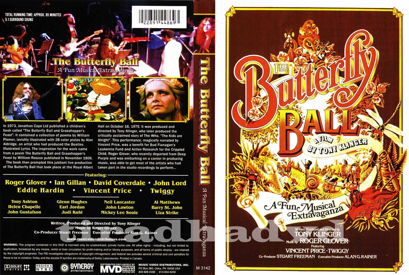 YOUDISCOLL: The Butterfly Ball - A Fun Musical Extravaganza [1975 ...